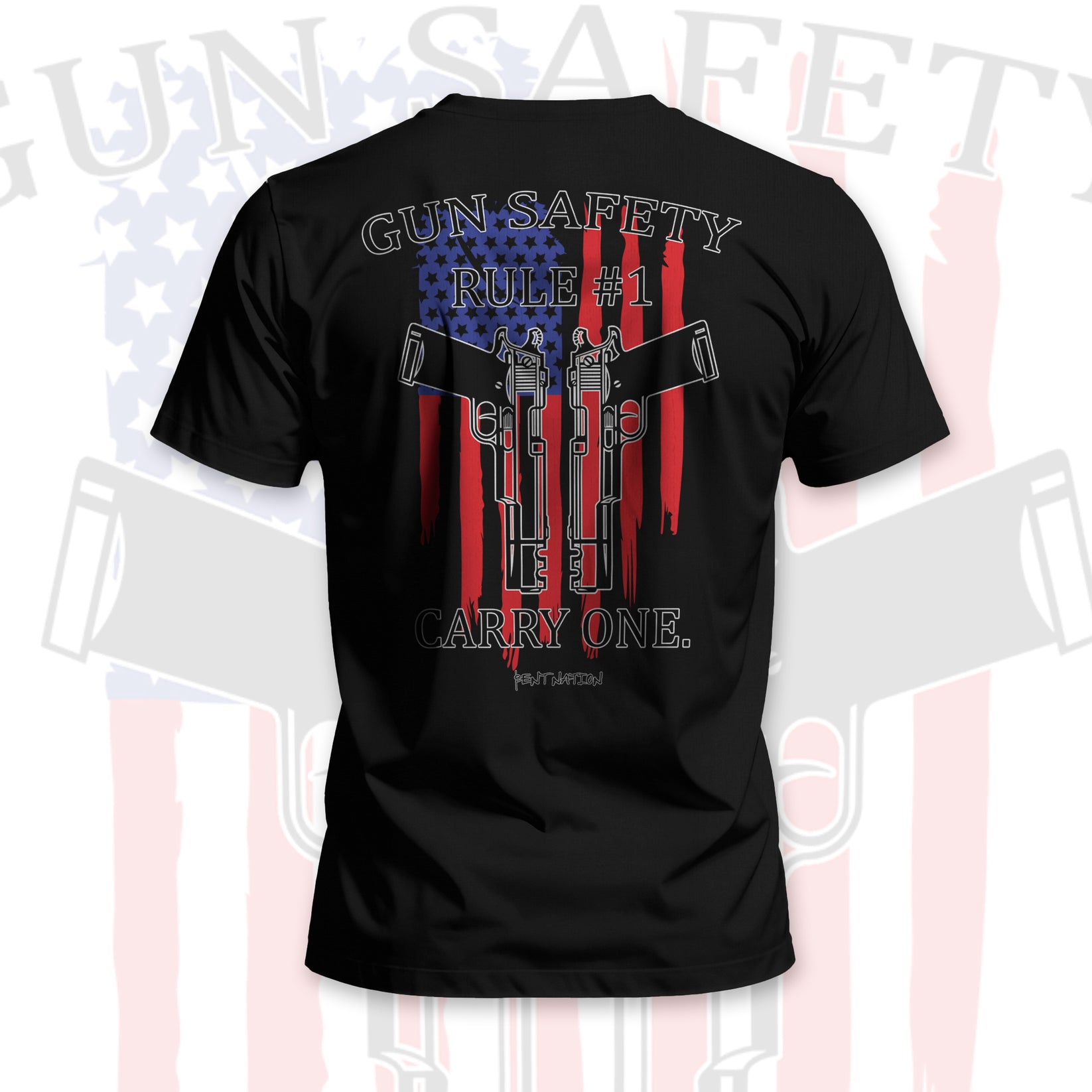 Gun Safety Rule #1 Men's Premium T-Shirt – Bent Nation
