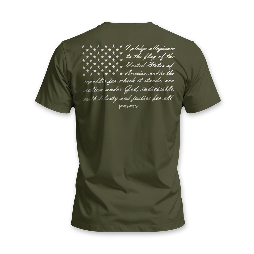 Pledge Allegiance Men's T-Shirt – Bent Nation