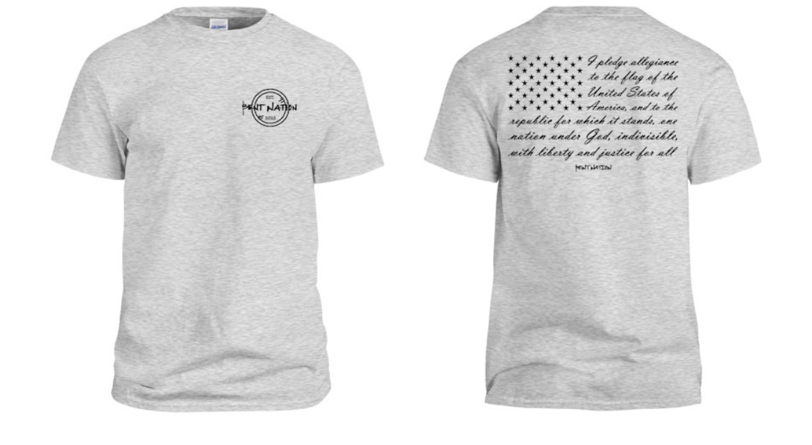 Pledge Allegiance Men's T-Shirt – Bent Nation