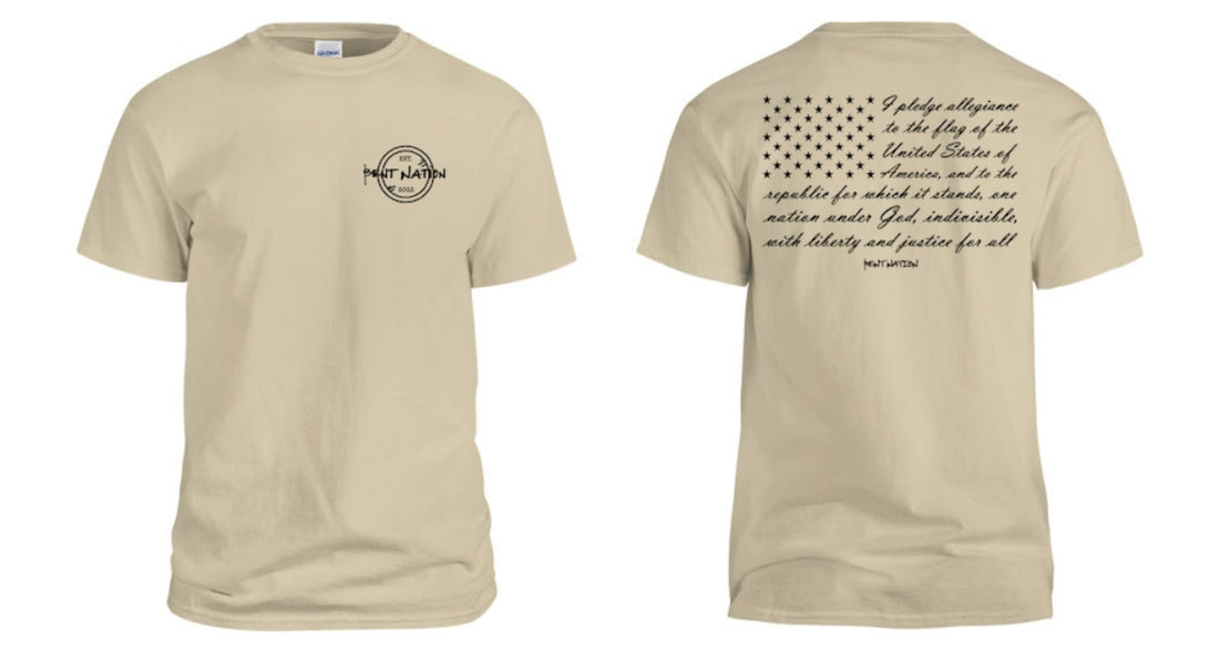 Pledge Allegiance Men's T-Shirt – Bent Nation