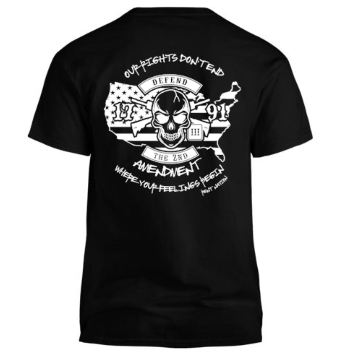 2nd Amendment Mens T Shirt Bent Nation